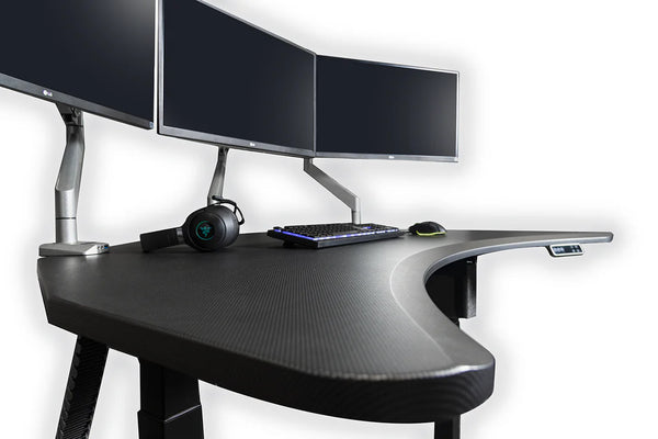 Best Standing Gaming Desk for 3 Monitors - Xybix Healthcare